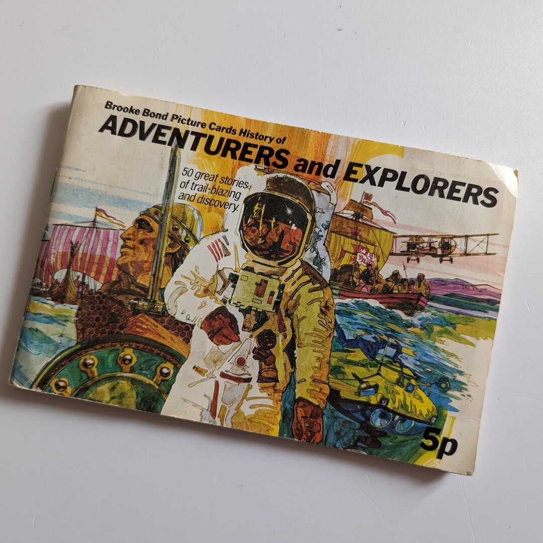 Adventurers and Explorers Brooke Bond Pictures Cards Complete ...