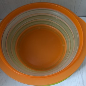Set of Two Vintage Collapsible and Stackable Tupperware Storage ...