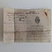 Soldier Military Identity Card Letter Registration Card 1946 Wartime ...