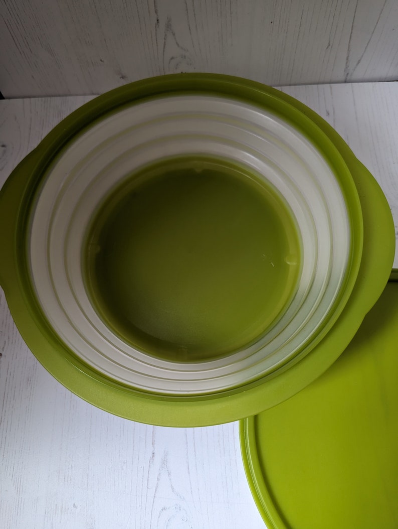 Set of Two Vintage Collapsible and Stackable Tupperware Storage ...