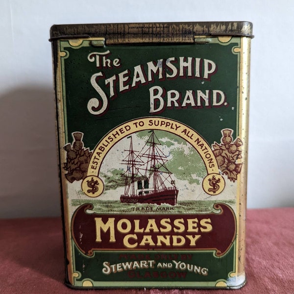 Vintage Candy Tin - Etsy