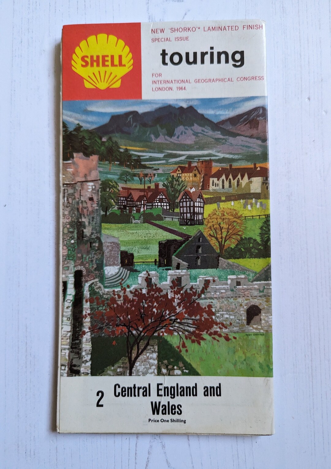 Shell Touring Map Presented to Participants in 1964 International ...