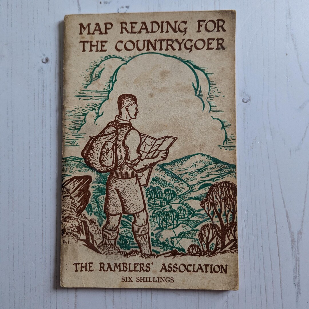 Map Reading for the Countrygoer by the Ramblers' Association 1964 - Etsy