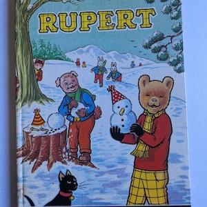 Rupert the Bear Annual 1974 Vintage Children's Book - Etsy