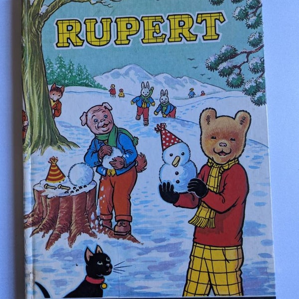 Rupert Bear Book - Etsy