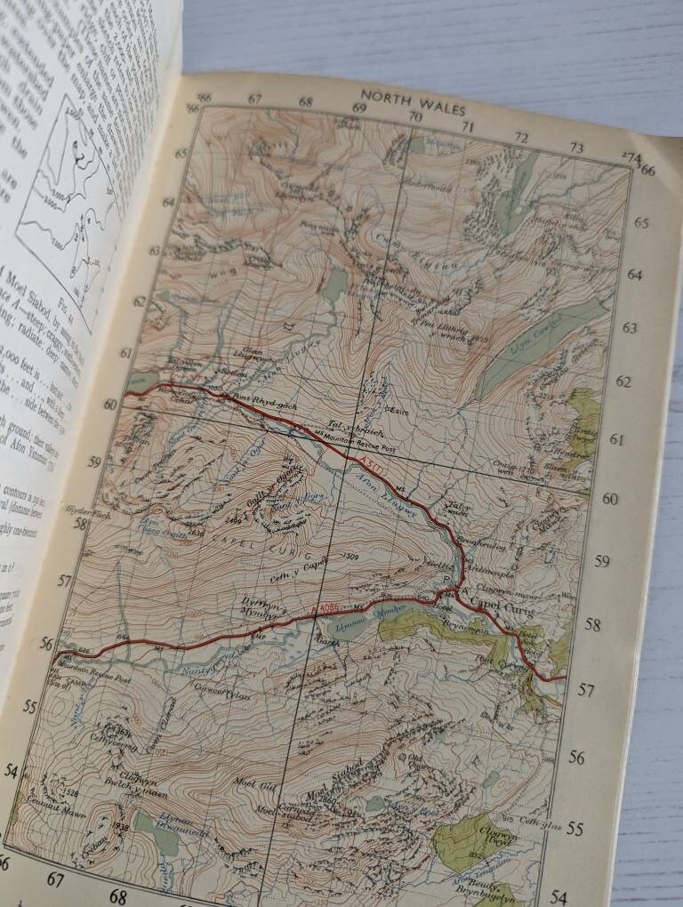 Map Reading by Thomas Pickles Vintage Children's School Geography ...