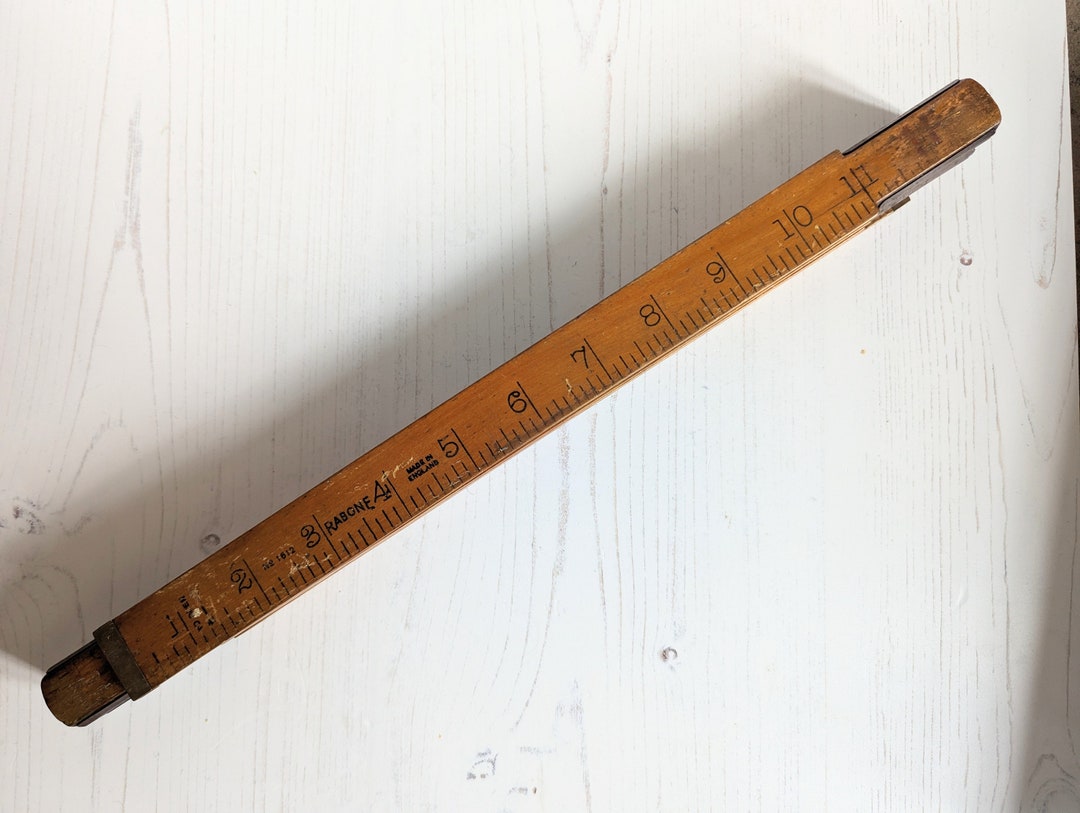 Vintage Rabone Boxwood Wooden Folding 5 Foot Ruler Collectible (M) - Etsy