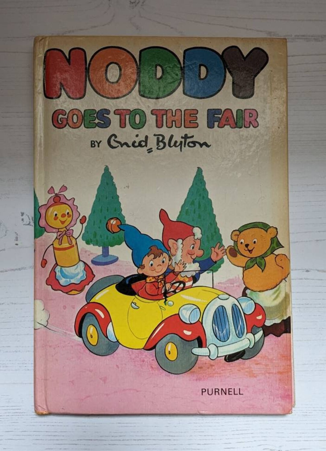 Vintage Noddy Goes to the Fair by Enid Blyton Hardback 1981 - Etsy