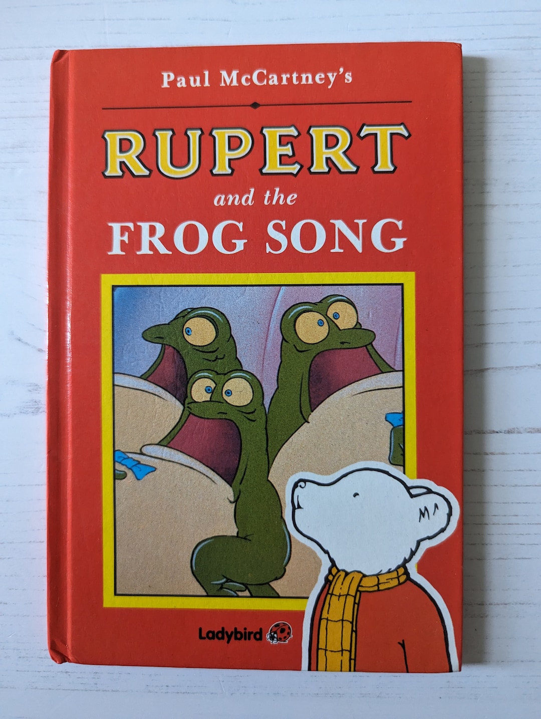 Paul Mccartney's Rupert and the Frog Song Book From the - Etsy