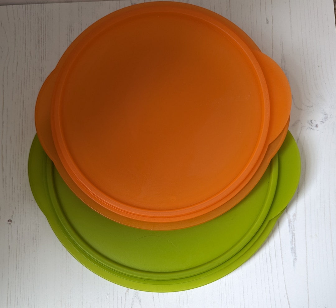 Set of Two Vintage Collapsible and Stackable Tupperware Storage ...