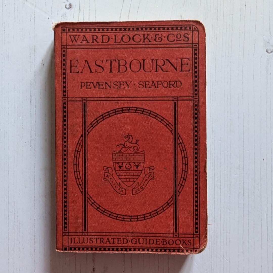 1925-26 Edition Ward Lock & Co Illustrated Guide Book for Eastbourne ...