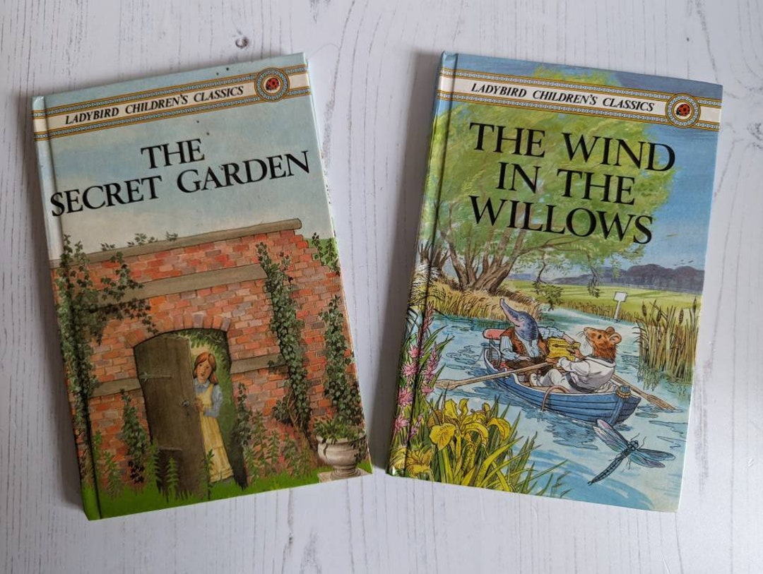 Vintage Ladybird Children's Classics the Secret Garden/the Wind in the ...