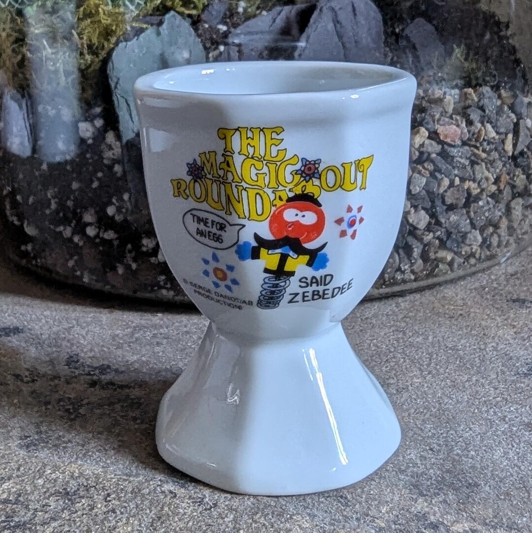 The Magic Roundabout Zebedee Ceramic Egg Cup - Etsy Australia