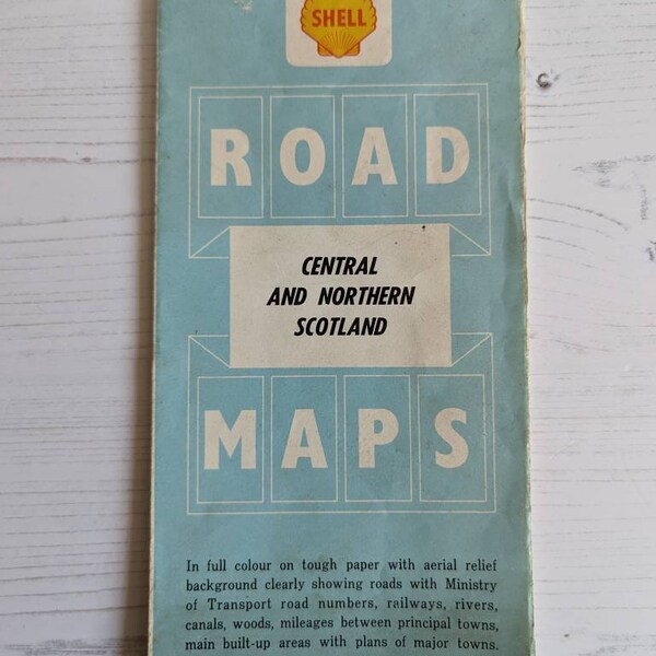 1960s Road Map - Etsy