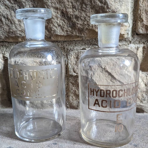 Old Pharmacy Bottles - Etsy