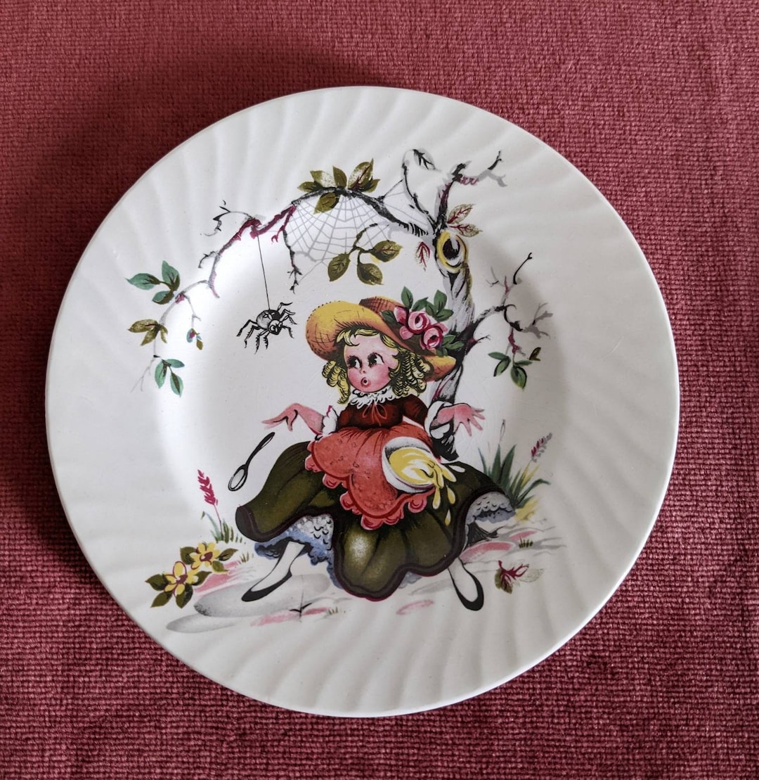 Barratts of Staffordshire Vintage Nursery Rhyme Ceramic Plate - Little ...