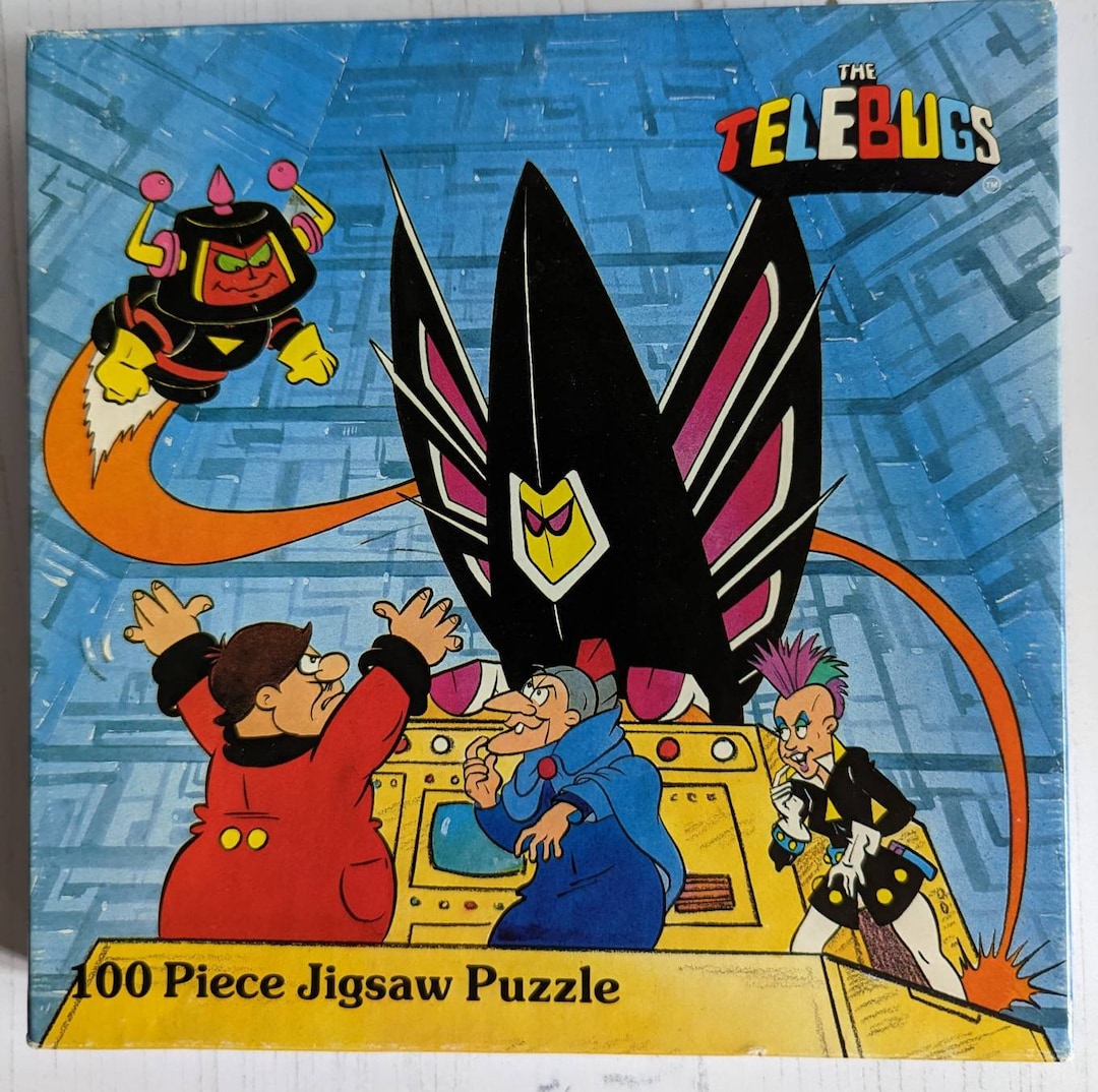 1985 'the Telebugs' 100 Piece Jigsaw Puzzle Boxed Complete Rare - Etsy