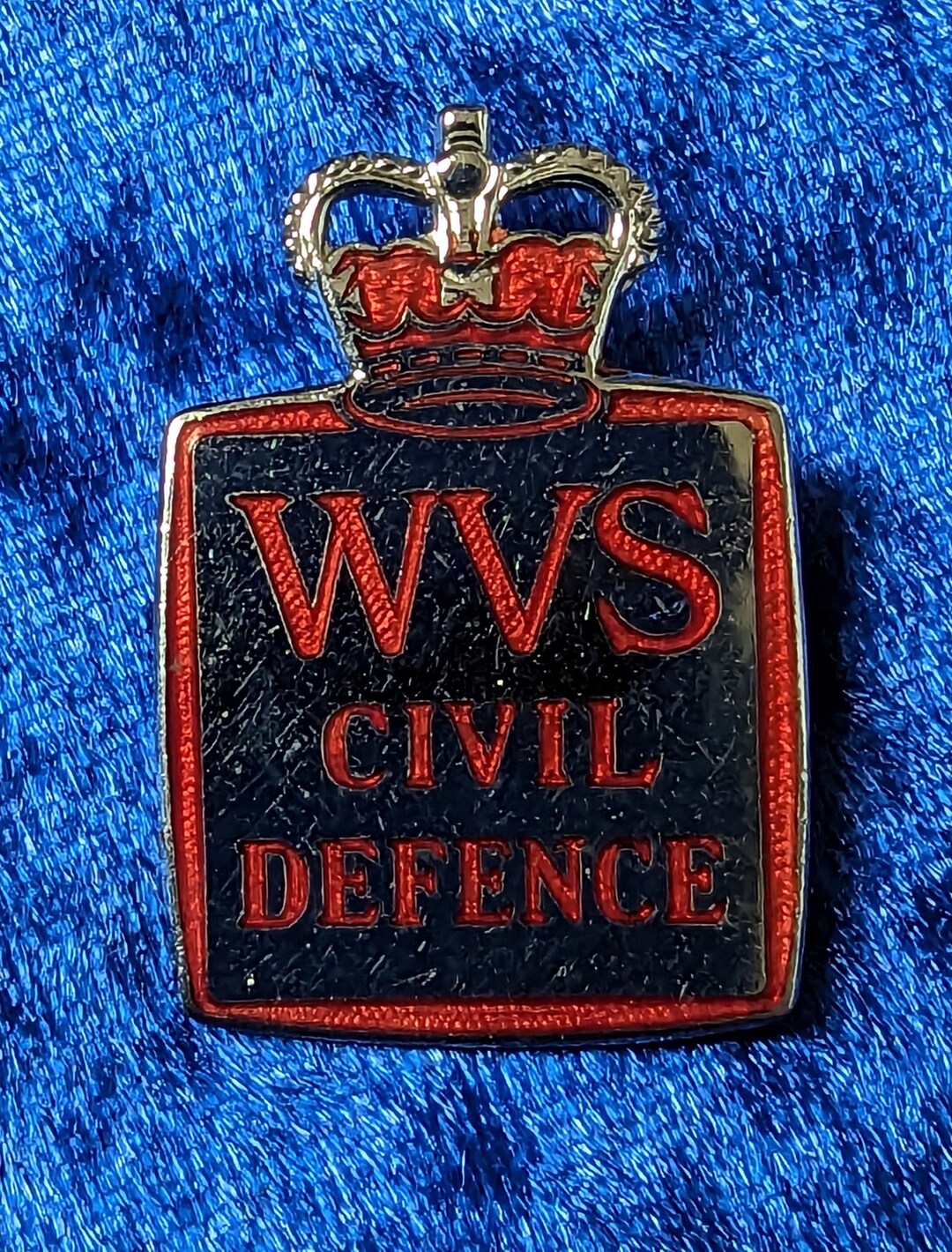 1950s Woman's Voluntary Service Civil Defence Lapel Badge Made by ...