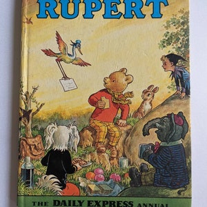 Rupert the Bear Annual 1972 Vintage Children's Book - Etsy