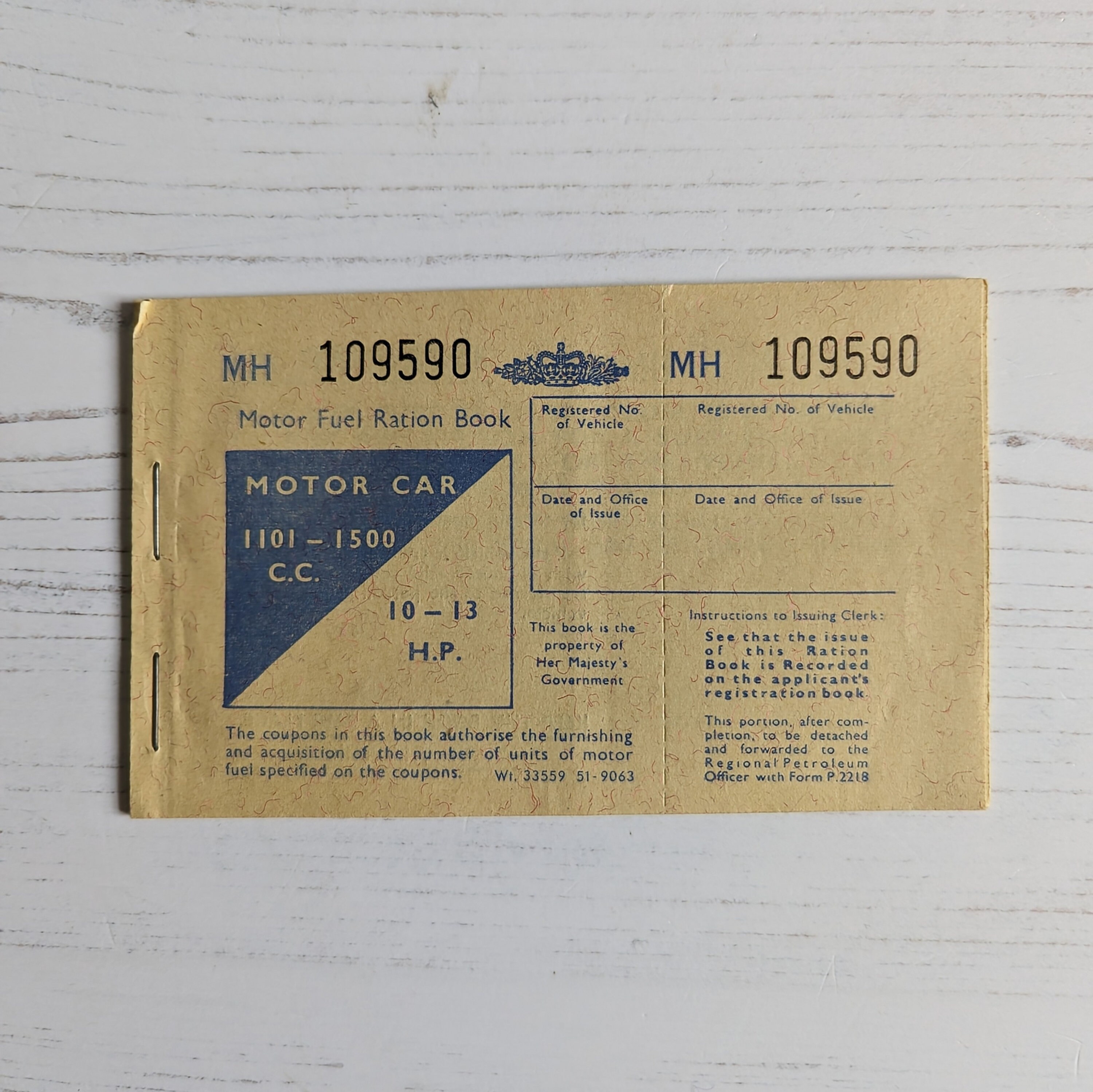 Two 1973 Motor Fuel Ration Book Suez Oil Crisis Unused - Etsy UK