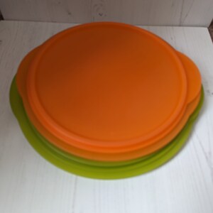 Set of Two Vintage Collapsible and Stackable Tupperware Storage ...