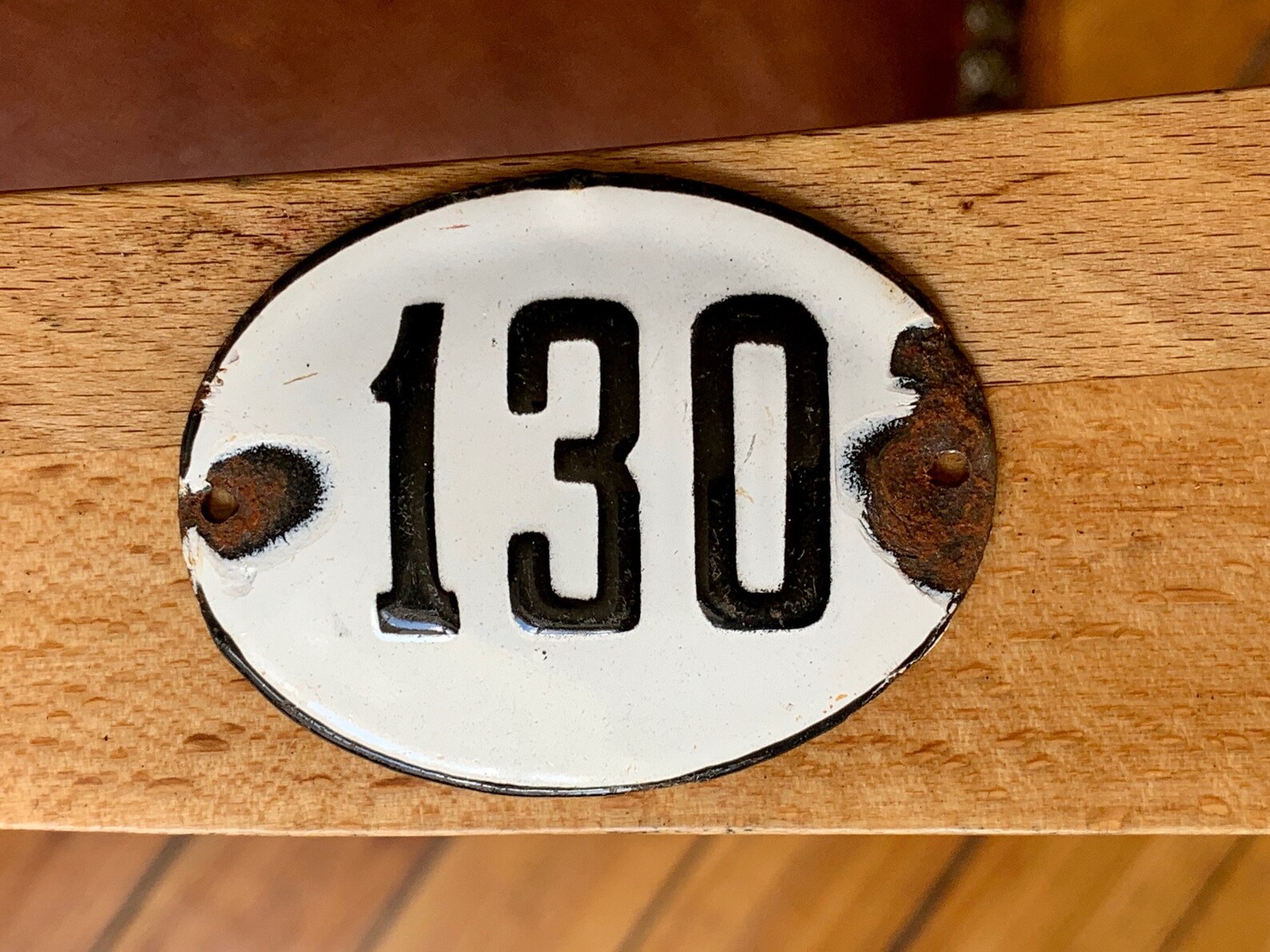 Vintage Enamel House Numbers From Europe - Etsy