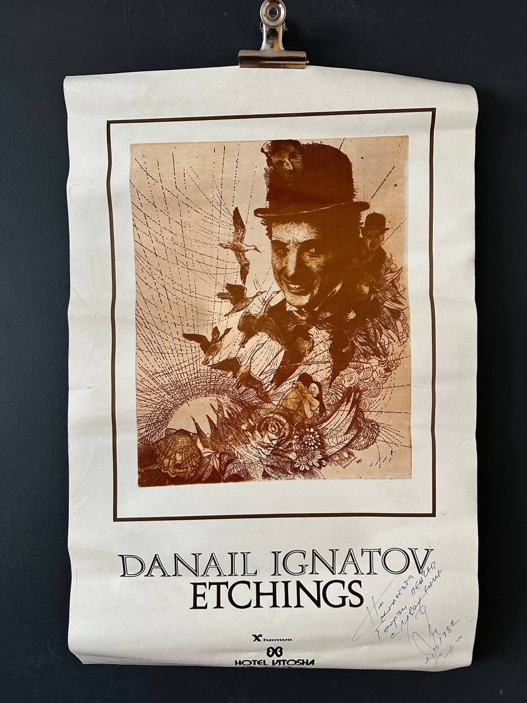 1980’s Eastern European Artist Exhibition Poster - Etsy