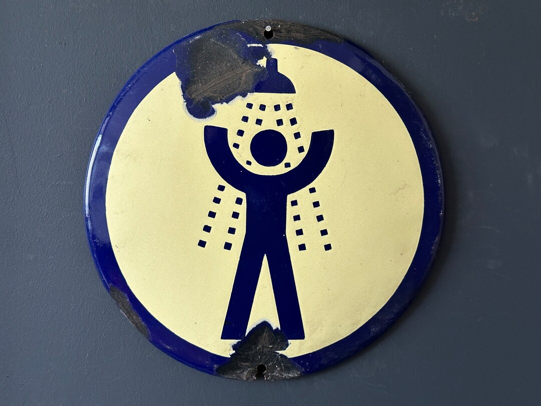 Warning SIGN Original 1980s Yellow Sign Man Cave Must - Etsy