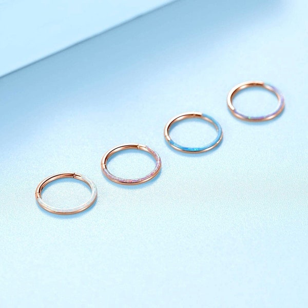 Rose Gold Nose Ring - Etsy