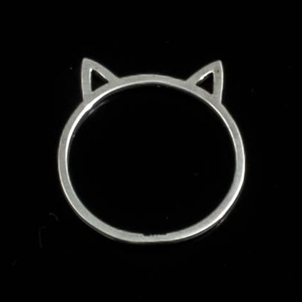 Cat Ear Ring - Etsy