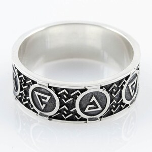Aard, Igni, Axii, Yrden, Quen, Magic Signs Ring, Silver Fantasy Jewelry ...