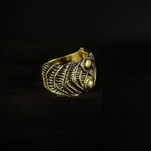 Sterling Silver Ring of Namira: Daedric Fantasy Video Game Jewelry - Etsy