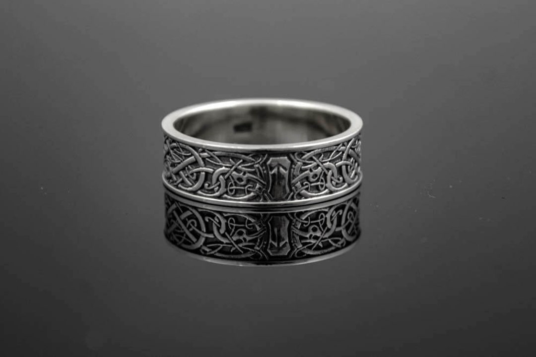 Scandinavian Viking Ring, Thor Ring, Vikings Warriors Jewelry,celtic ...
