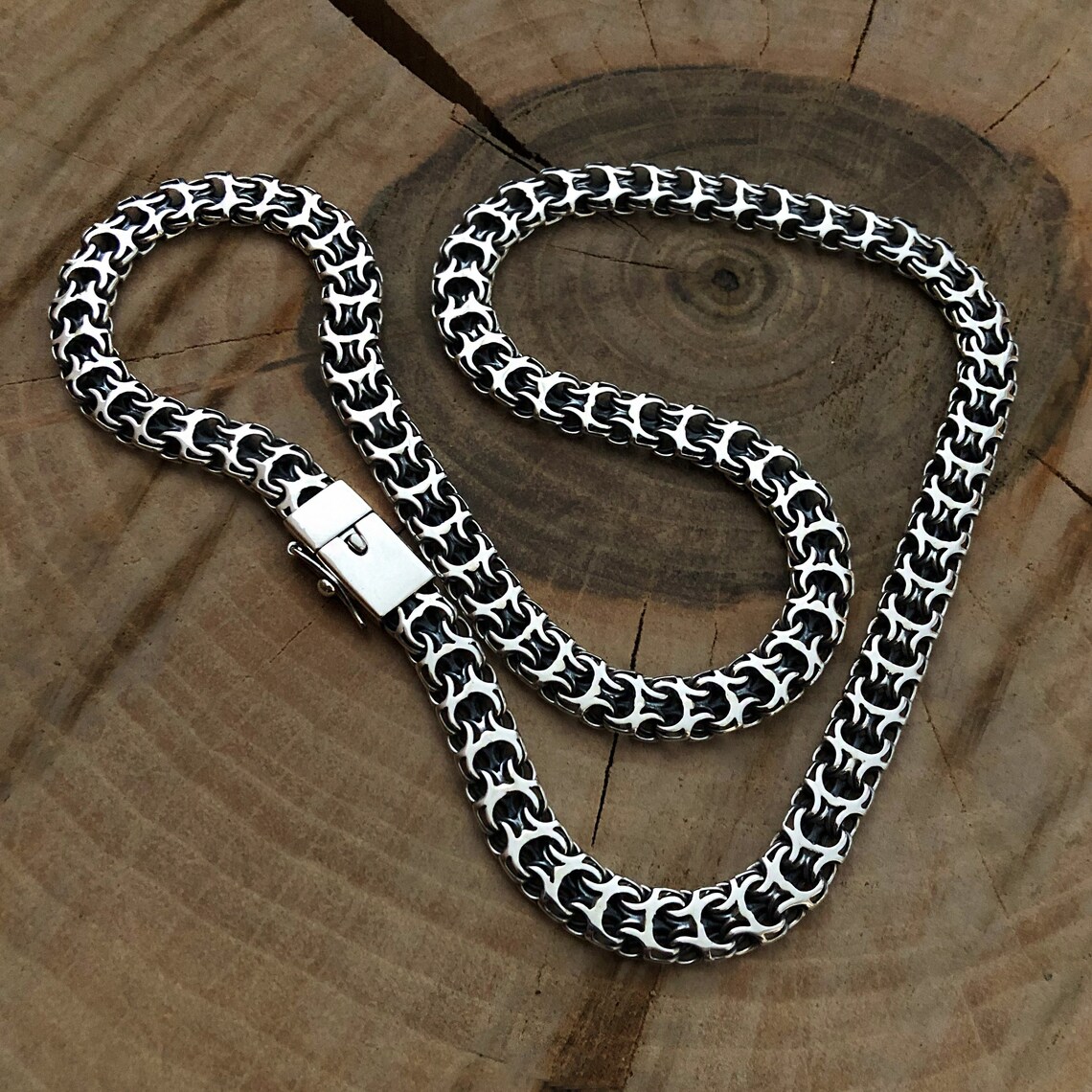 Heavy Silver Chain, Men's Jewelry, Sterling Silver 