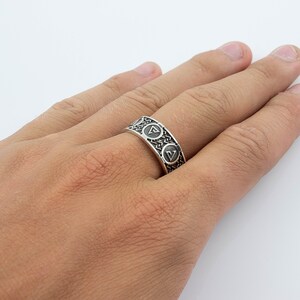 Aard, Igni, Axii, Yrden, Quen, Magic Signs Ring, Silver Fantasy Jewelry ...