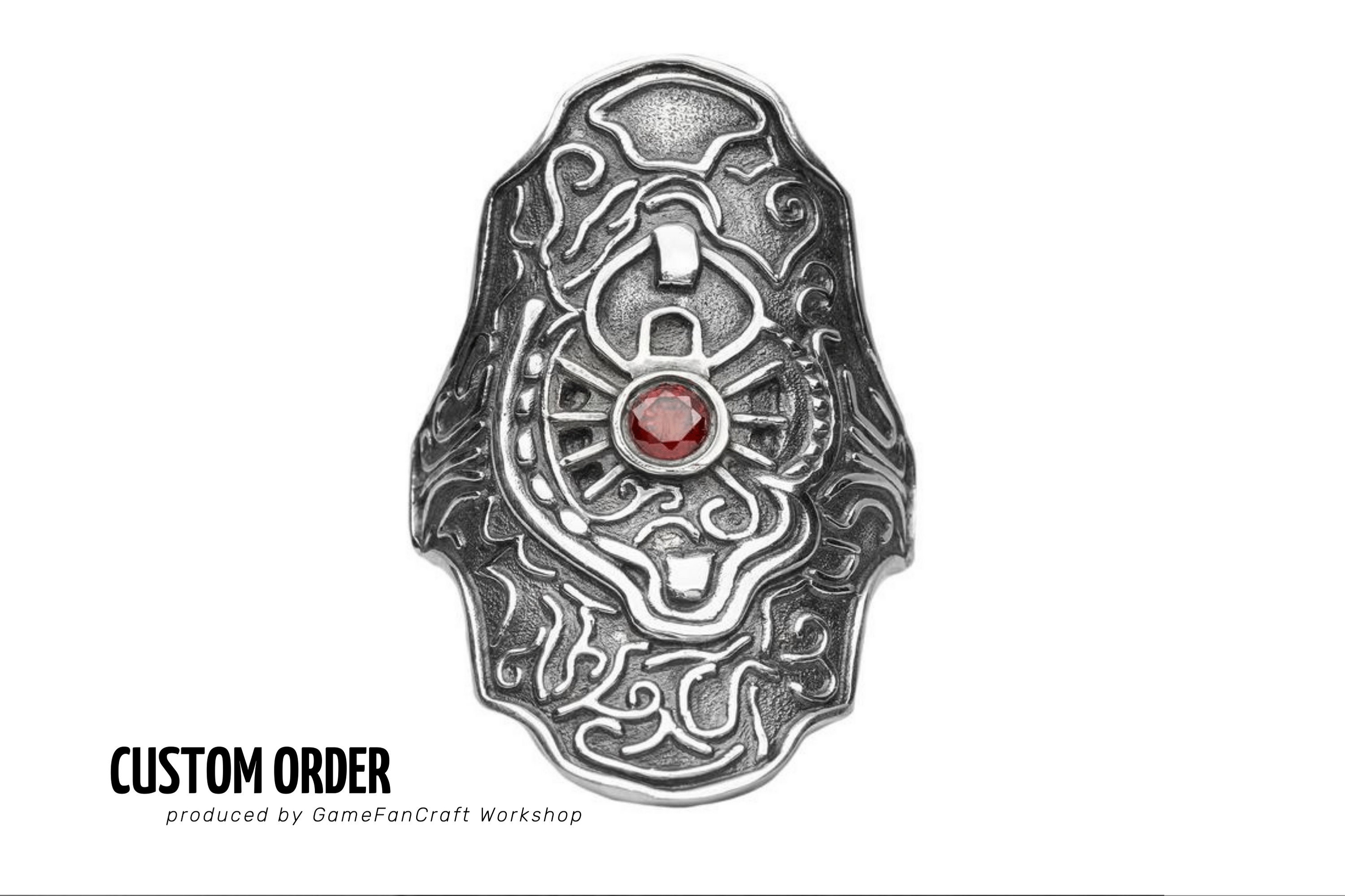 Ring of Steel Protection LARP jewelry Fantasy ring | Etsy