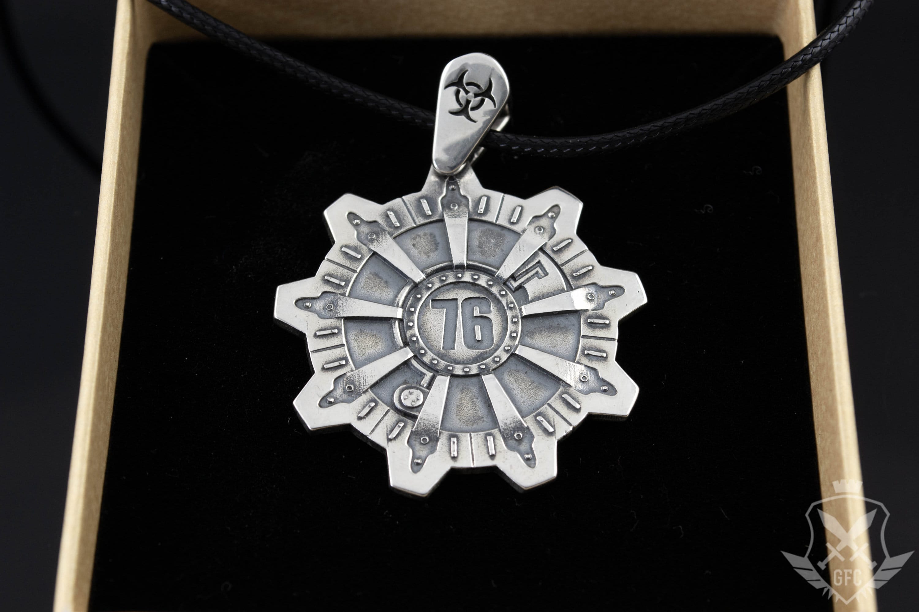 Vault 76 Pendant Vault Door Pip-boy Unique Design Vault - Etsy UK