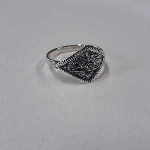 Ring of Favor and Protection With Ornament Gold Plated - Etsy