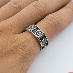 Aard, Igni, Axii, Yrden, Quen, Magic Signs Ring, Silver Fantasy Jewelry ...