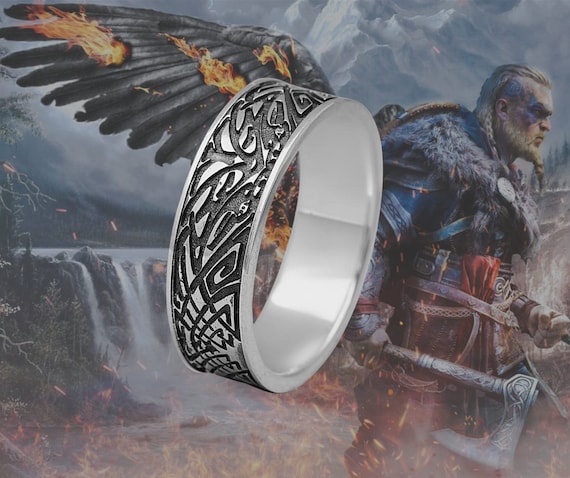 Scandinavian viking ring Thor Ring Vikings Warriors jewelry | Etsy