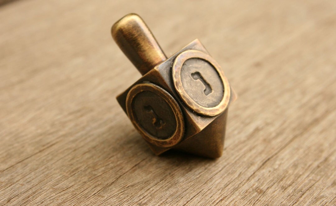 Hanukkah Sevivon, Hanukkah Dreidel, Jewish Gift for Chanuka,jewish ...