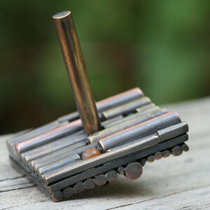 Square Dreidel, Dreidel, FREE SHIPPING Spinning Toy, Brass and Copper ...