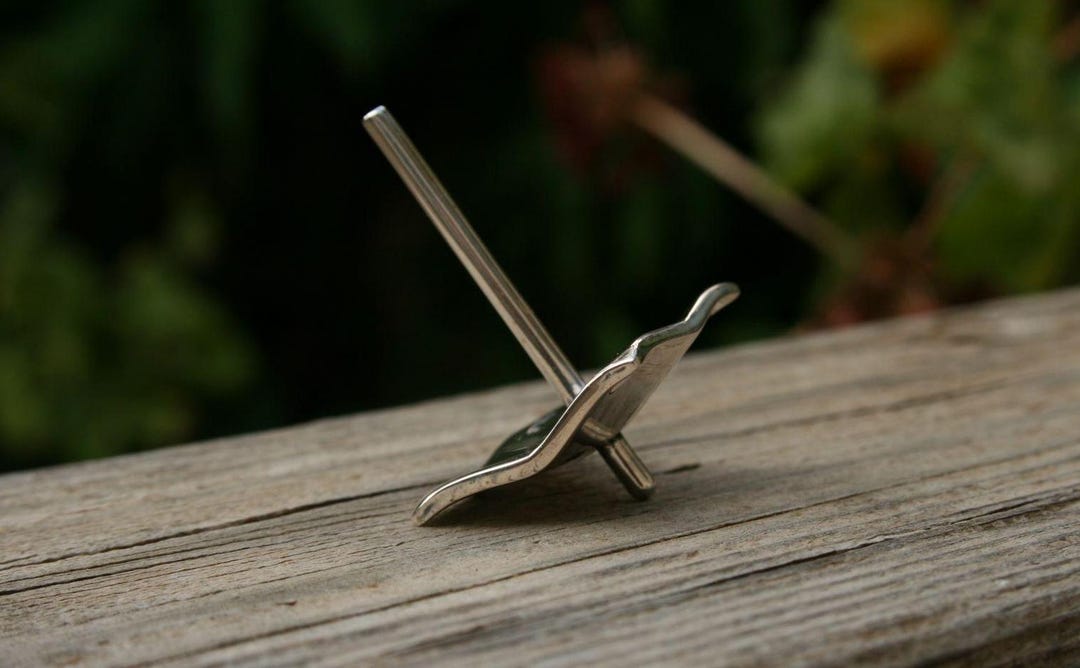Square Dreidel, Dreidel, FREE SHIPPING Silver Spinning Toy, Solid ...