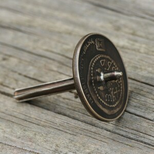 Dreidel, Five Lira Israeli Coin Dreidel, Spinning Toy, Old Israeli ...