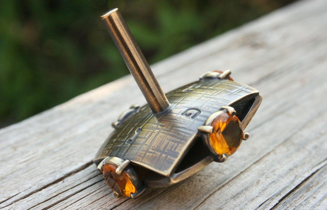 Square Dreidel, Brass Dreidel, 4 Eyes Dreidel, FREE SHIPPING Brass ...