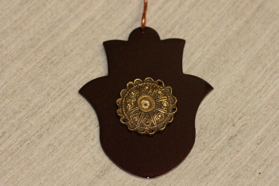FREE SHIPPING Metal Hamsa for Good Luck Wall Hanging Hamsa - Etsy