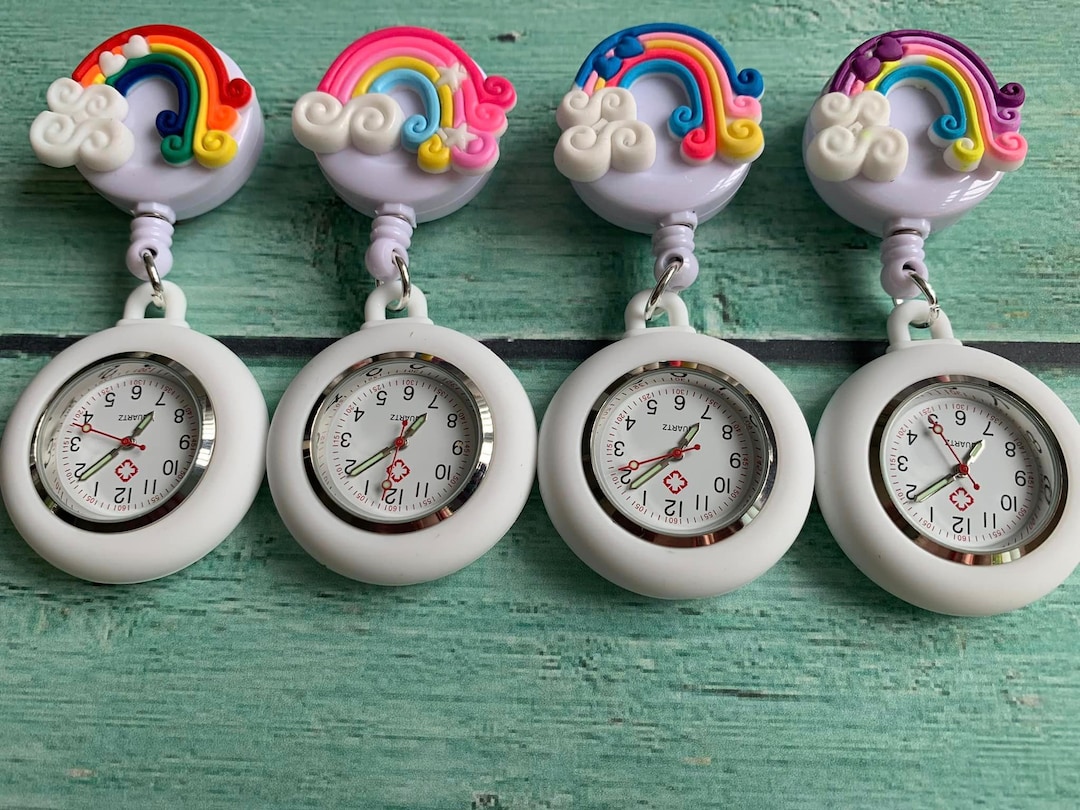 Nurse / Nursery Nurse/teacher/ Retractable Fob Watch - Etsy