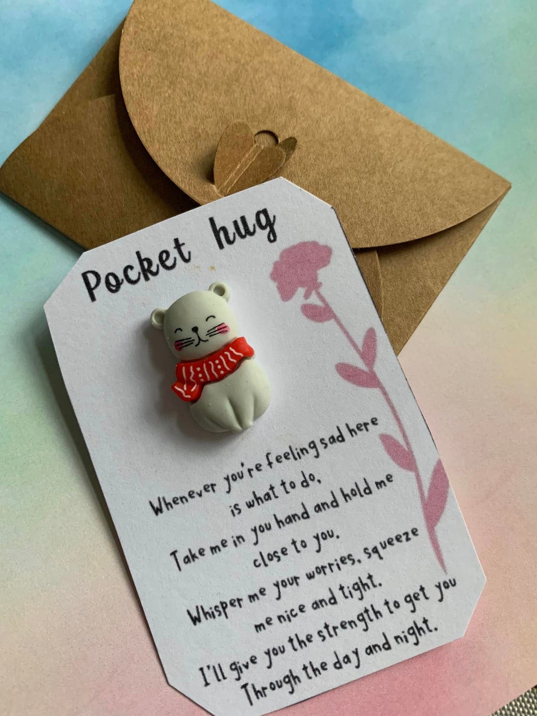Pocket Hug Kitty Kat Thinking of You Gifts, Sending a Hug for Someone ...
