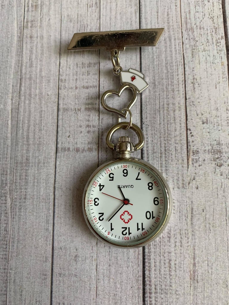 Nurse Medical Large Face Red Cross Fob Watch - Etsy UK