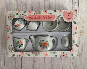 Kids China Tea Set | Etsy